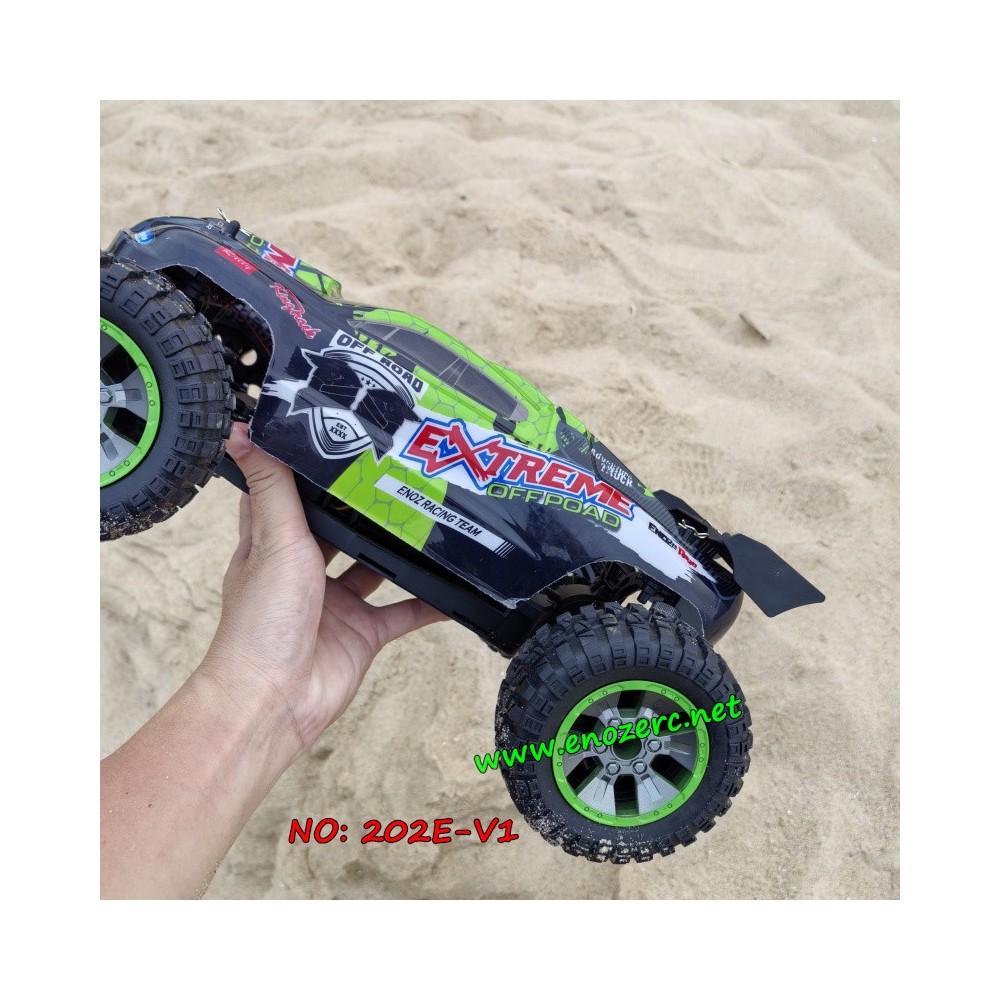 Enoze 202E 1:10 Electric Brushless Full-Scale 4WD Remote Control Semi ...